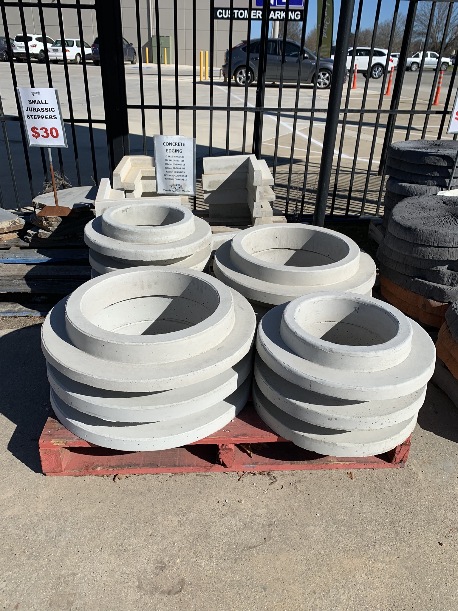 Pre-cast Concrete Products - Peards Landscaping Supplies